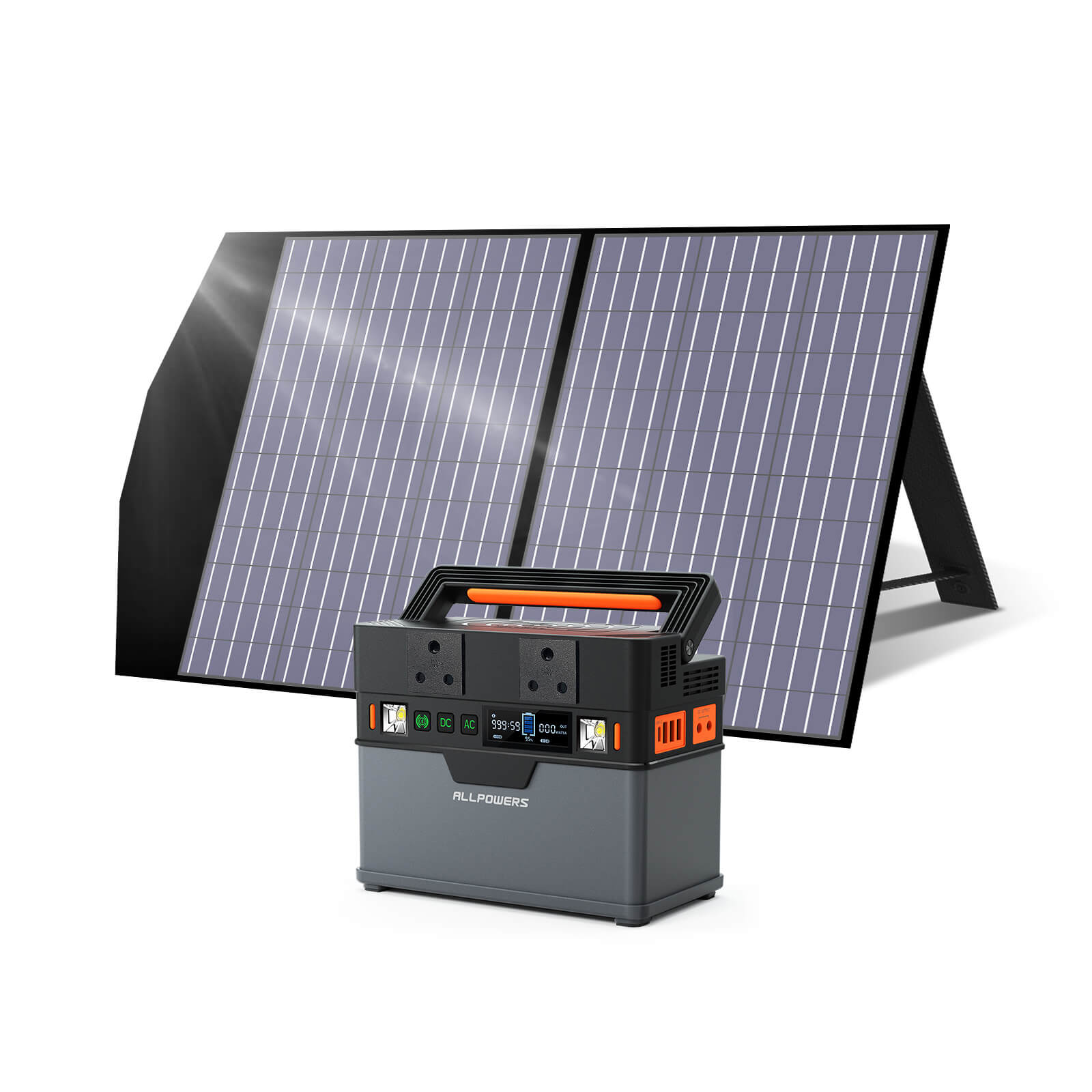 ALLPOWERS Solar Generator Kit 300W (S300 + SP027 100W Solar Panel)